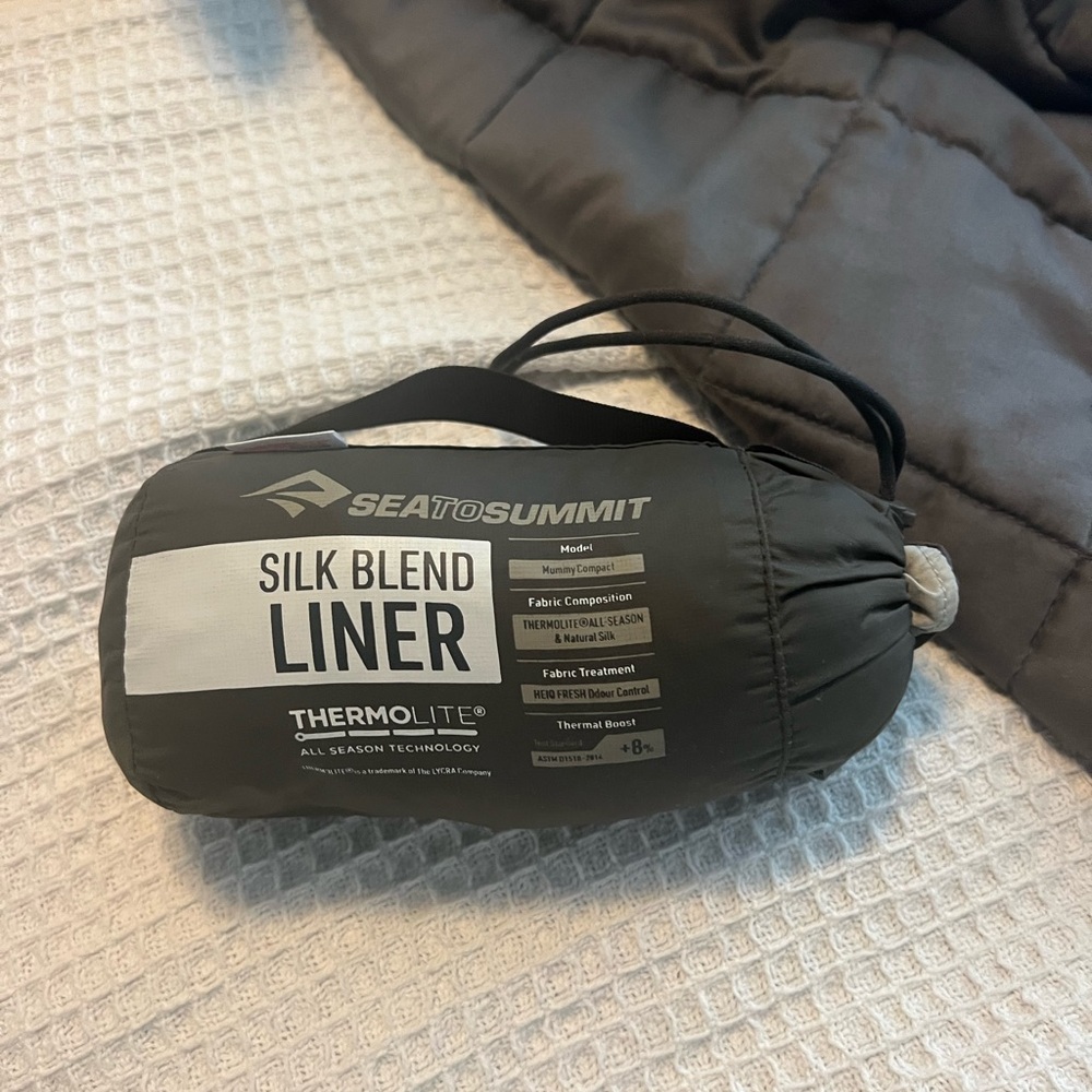 Sea To Summit Silk Blend Sleeping Bag Liner Compact - Gem